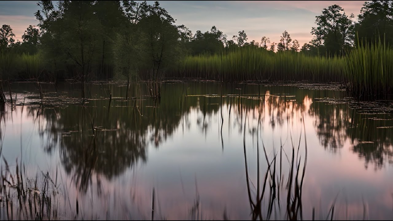 Swamp Nights: Relaxing Frog and Cricket Sounds for Sleep and Meditation ...