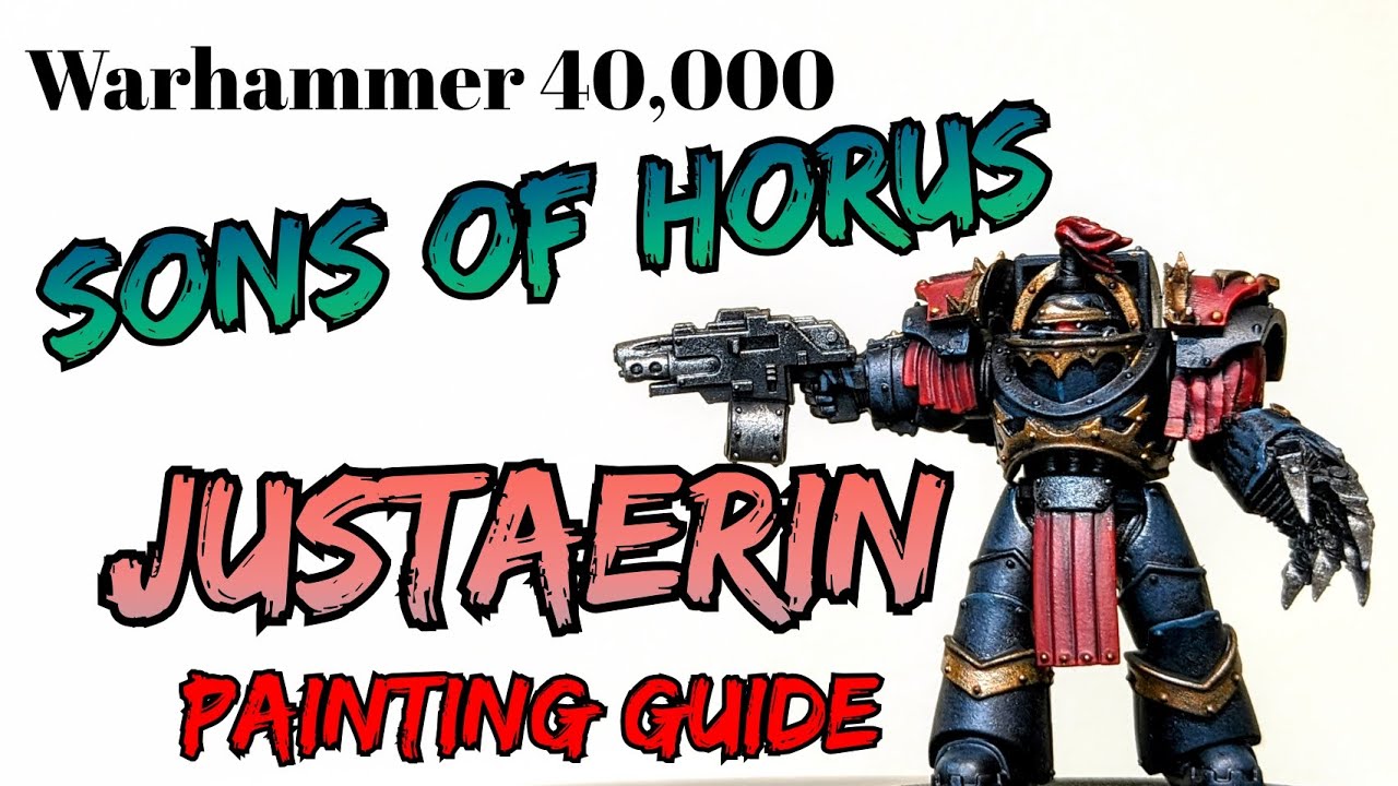 How to Paint: Justaerin Terminators Warhammer 30k Horus Heresy - YouTube
