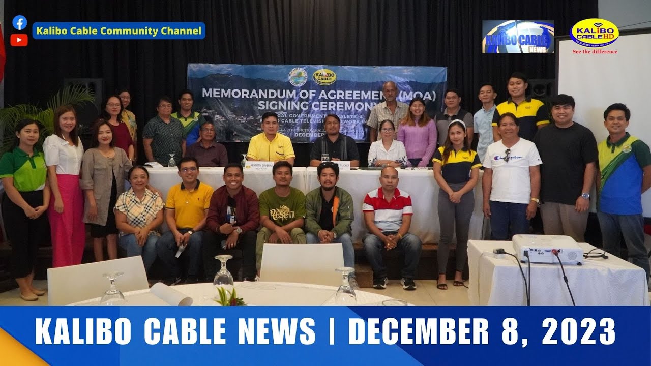 KALIBO CABLE NEWS | DECEMBER 8, 2023 - YouTube