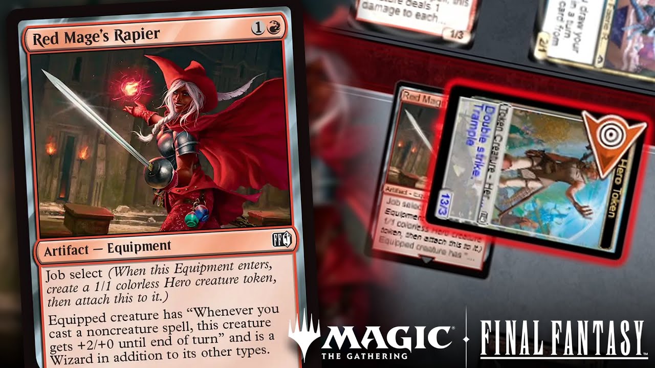 🔥THIS IS HOT (DOGS)!🔥 Red Mage's Rapier in Mono-Red Prowess — Final ...