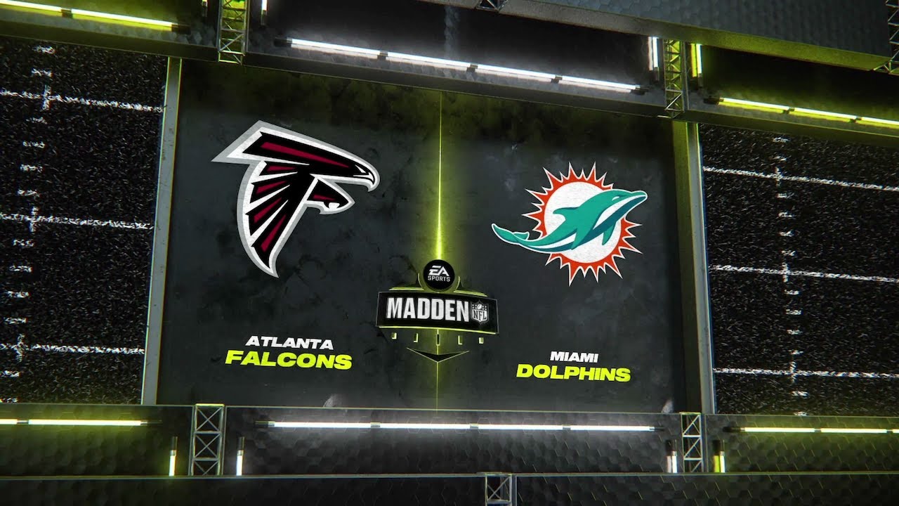 Atlanta Falcons vs Miami Dolphins | Madden NFL 23 Preseason - YouTube