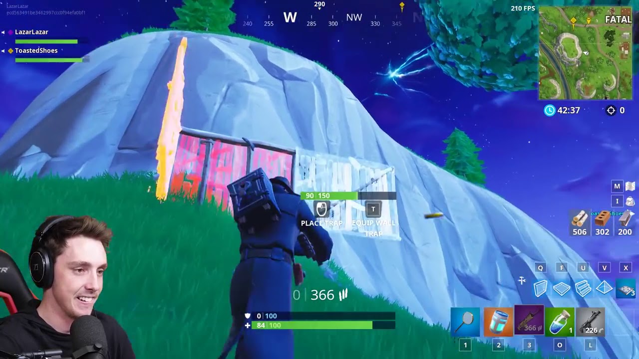 LazarBeam! FULL MAP MANHUNT Custom Gamemode in Fortnite Battle Royale ...