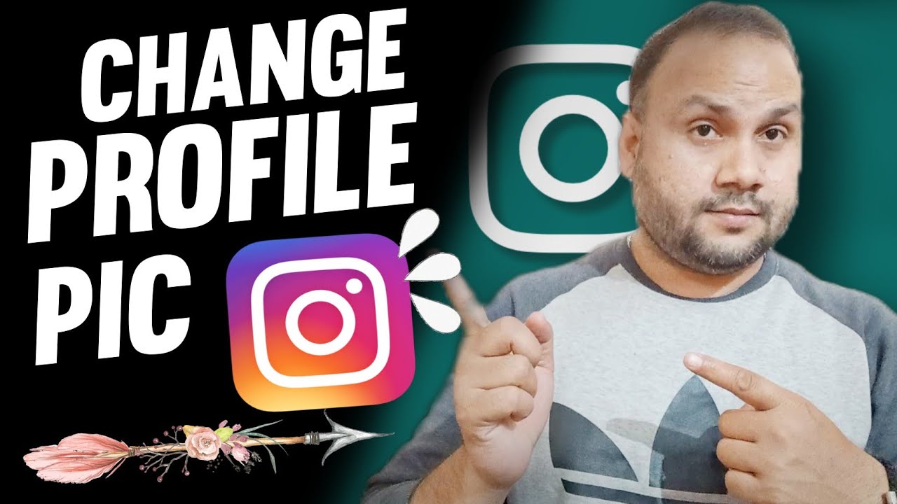 How to add profile picture on Instagram from mobile | how to Change ...