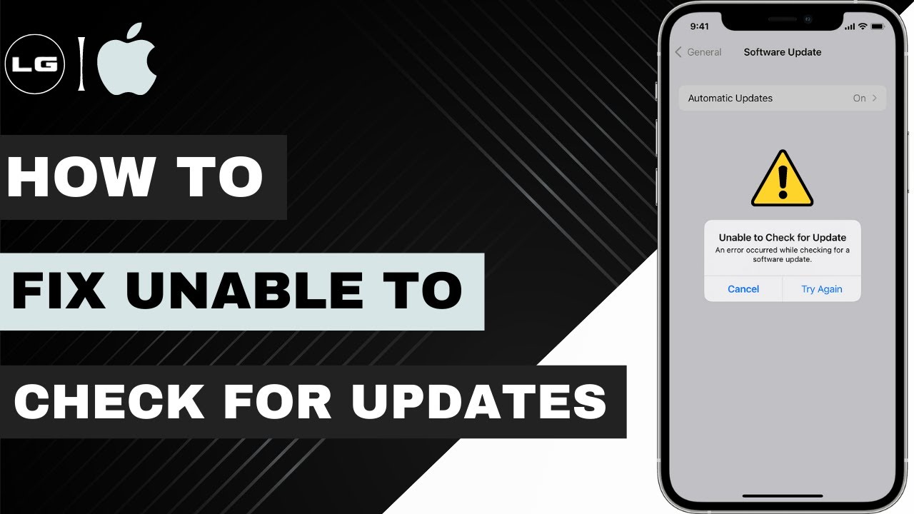 How to Fix Unable to Check for Update iPhone (100% Working) - YouTube