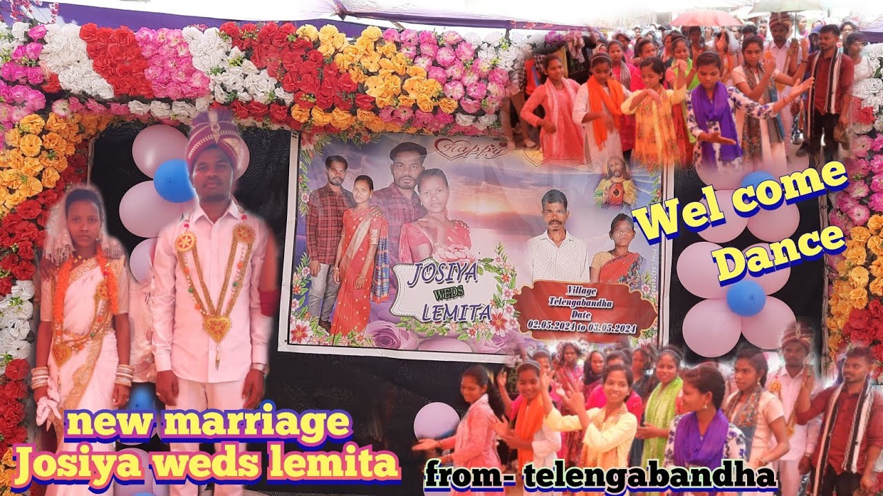 new soura marriage || josiya weds lemita ||at- telengabandha #Eush ...
