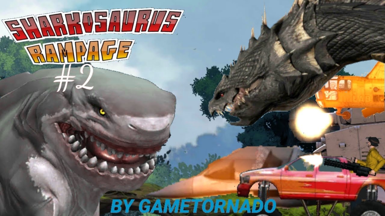 belum berakhir di Gameplay ( SHARKOSAURUS RAMPAGE ) level 9-24 #2 - YouTube