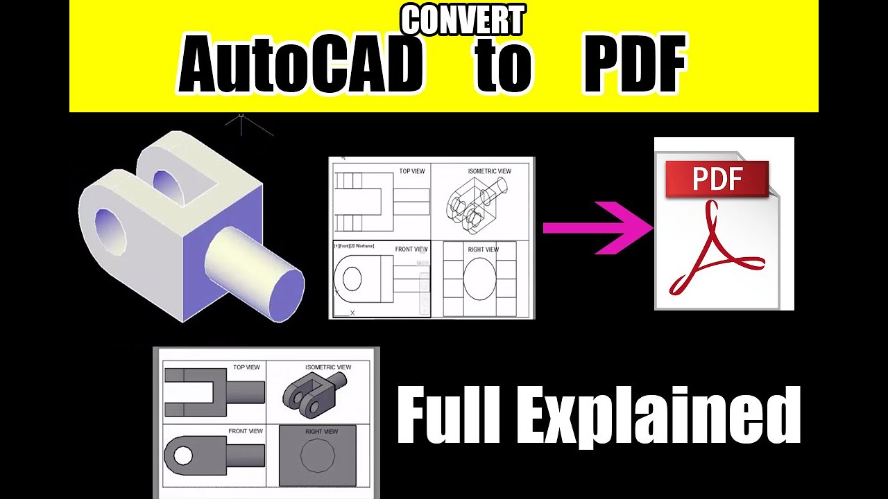 Convert AutoCad To PDF In AutoCAD 2018 Civil Mechanical Electrical convert-autocad-to-pdf-in-autocad-2018-civil-mechanical-electrical