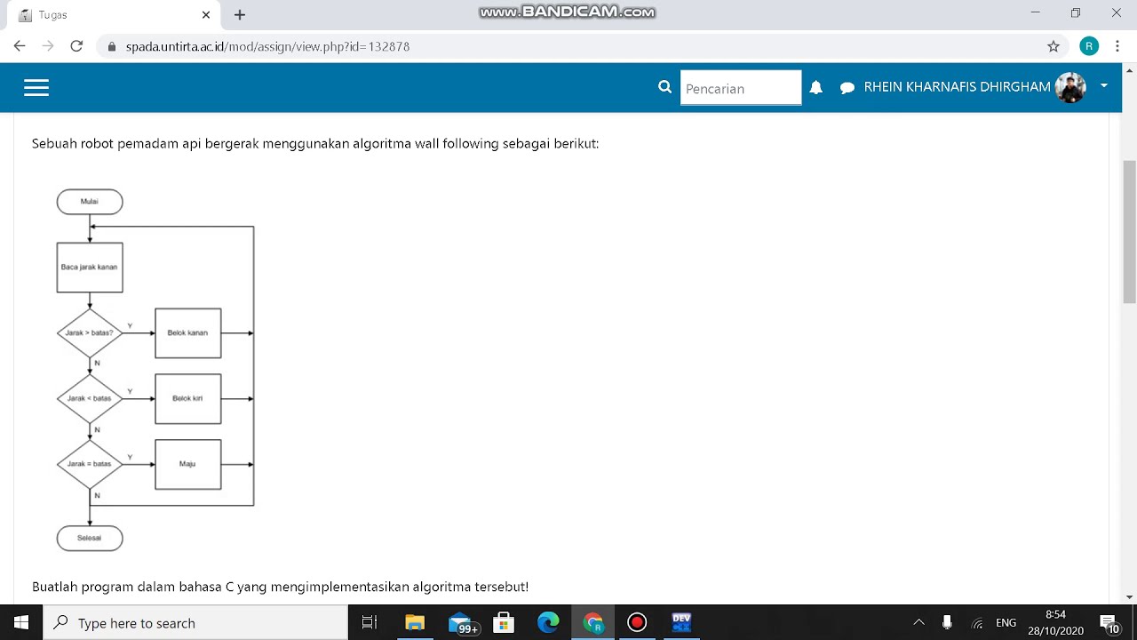 UTS Algoritma pemrograman - YouTube