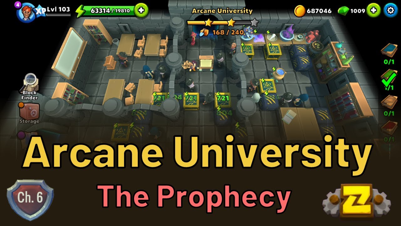 Arcane University - The Prophecy Side Quest - Puzzle Adventure - YouTube