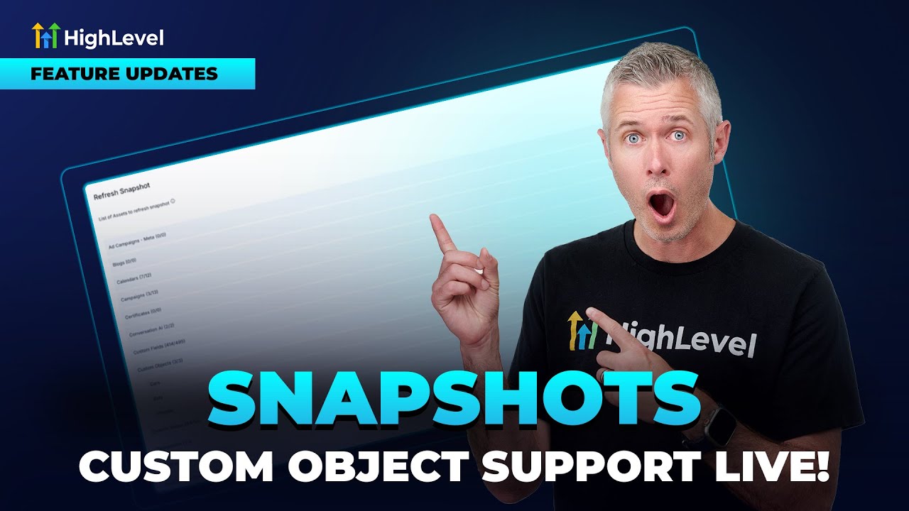 Snapshots: Custom Object Support Live! - YouTube