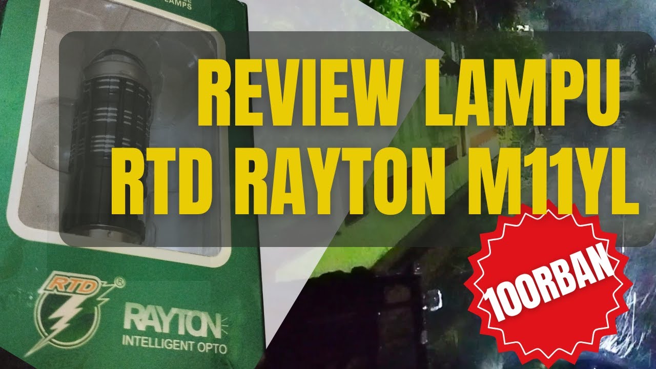 REVIEW RTD Rayton M11YL | Lampu Laser Terbaik 100rban - YouTube