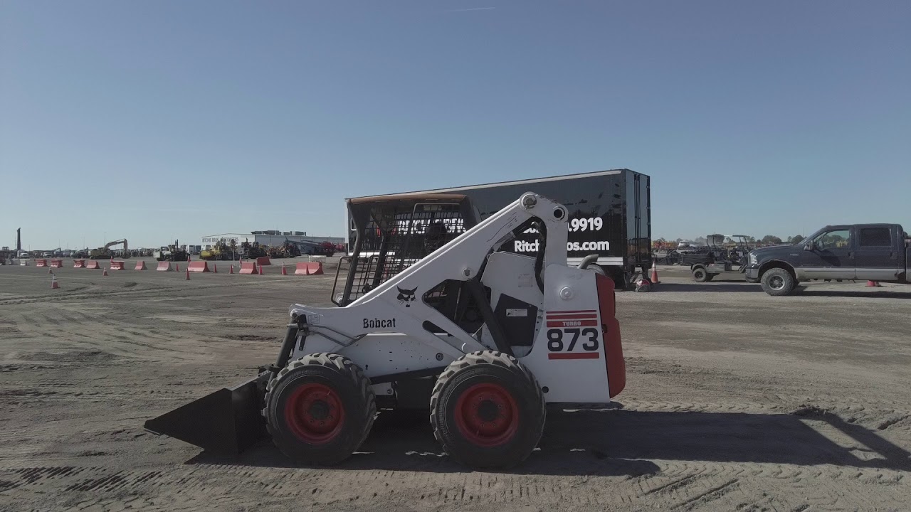 2002 Bobcat 873 Skid Steer Loader G14 6 1365 - YouTube