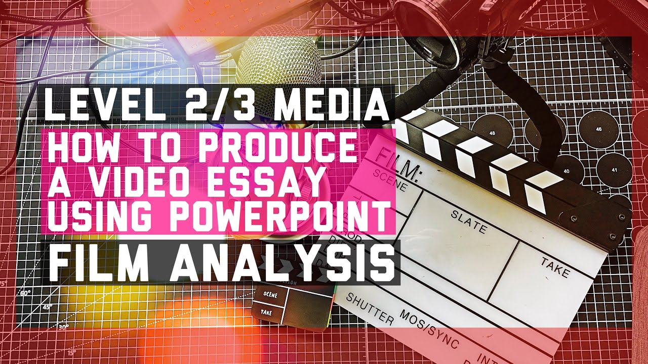 How to Produce a Video Essay using PowerPoint - YouTube