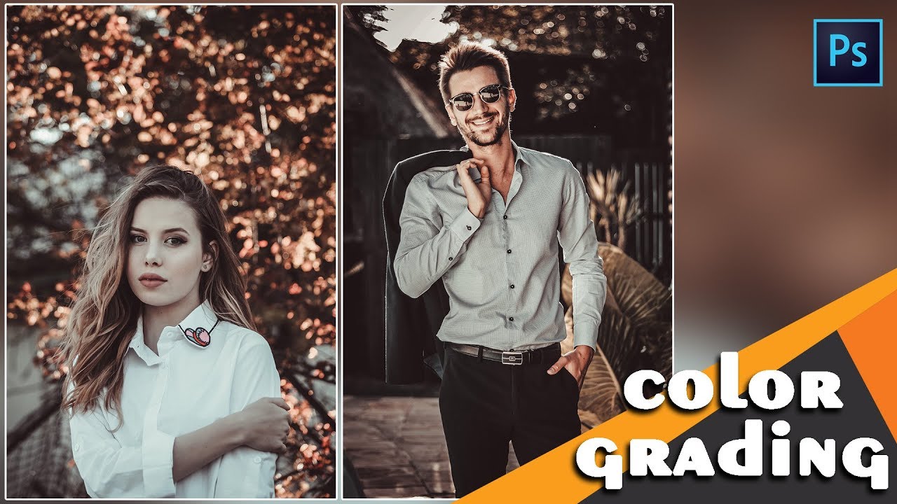 Photoshop Tutorial : Moody Color Grading in Photoshop - YouTube