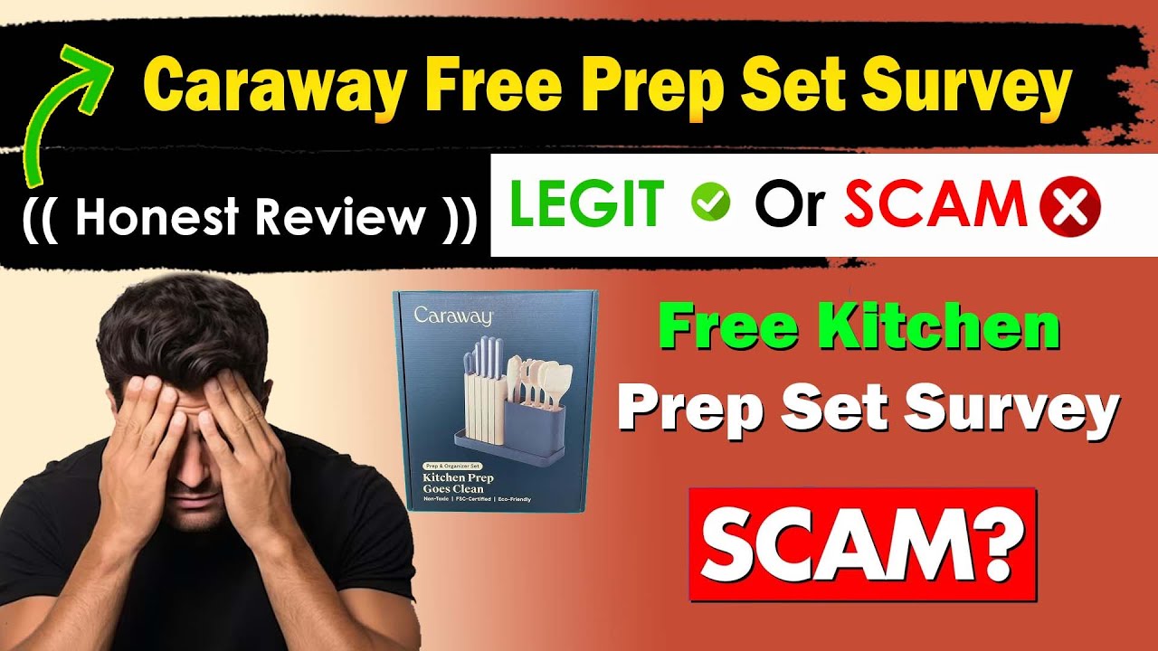 Caraway Loyalty Survey Legit or Scam? Is Caraway Kitchen Prep Set survey Real Or Scam - YouTube