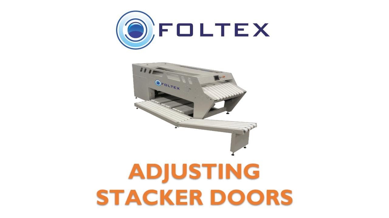 FlexFold: Adjusting stacker doors - YouTube