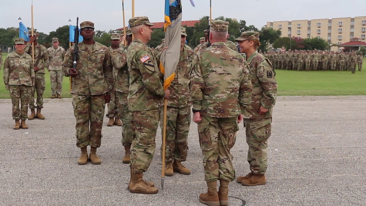 470th Military Intelligence Brigade Change of Command 2019 - YouTube