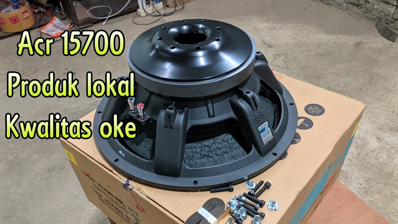 Spiker 15 inc Acr delux 15700 Unboxing & Riview.spiker 15 inc low sub ...