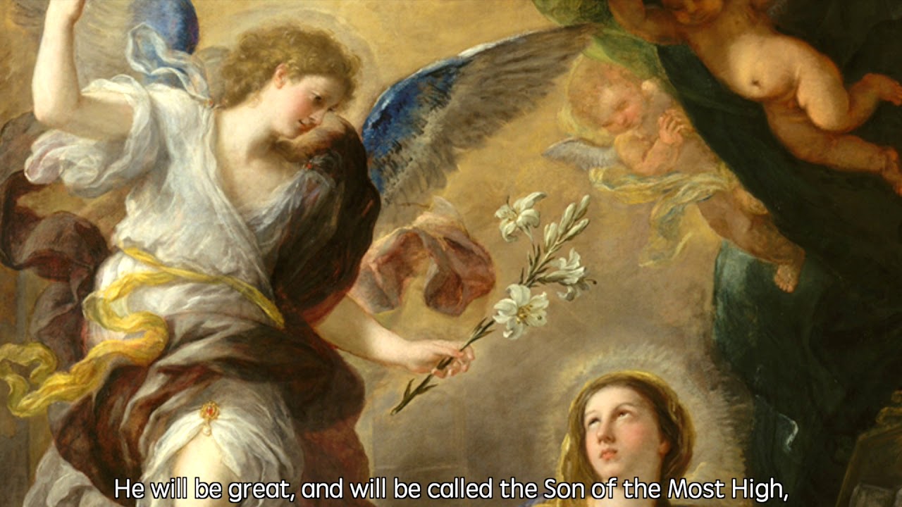 Luke [1:26-38] The Birth of Jesus Foretold - YouTube