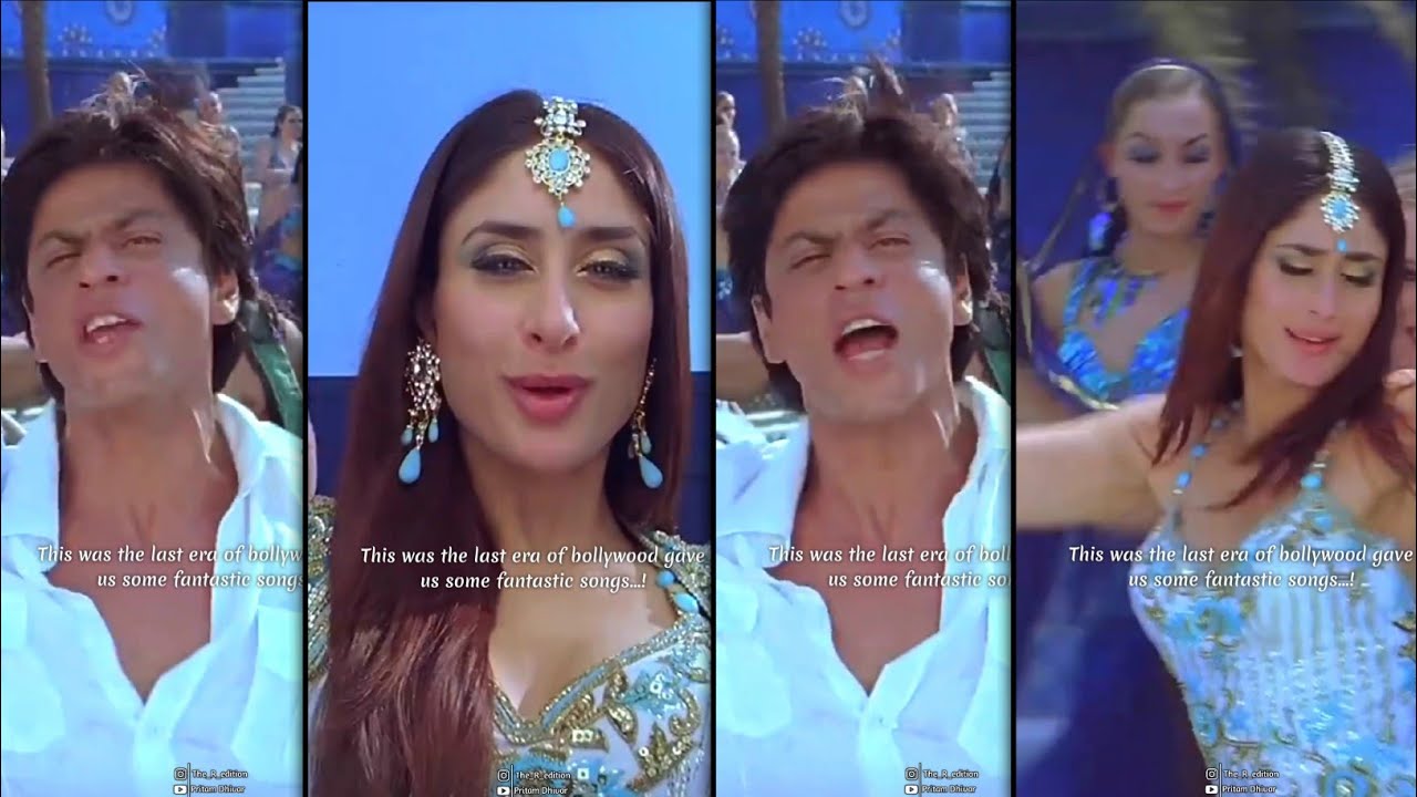 Marjaani Marjaani Song Status😊Billu💛Shahrukh K & Kareena K Love Status🥰 ...