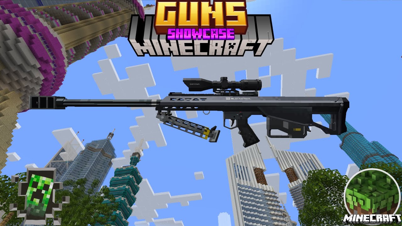Minecraft TaCZ EMX-Arms v0.5.5 Gun Pack Showcase💖 - YouTube