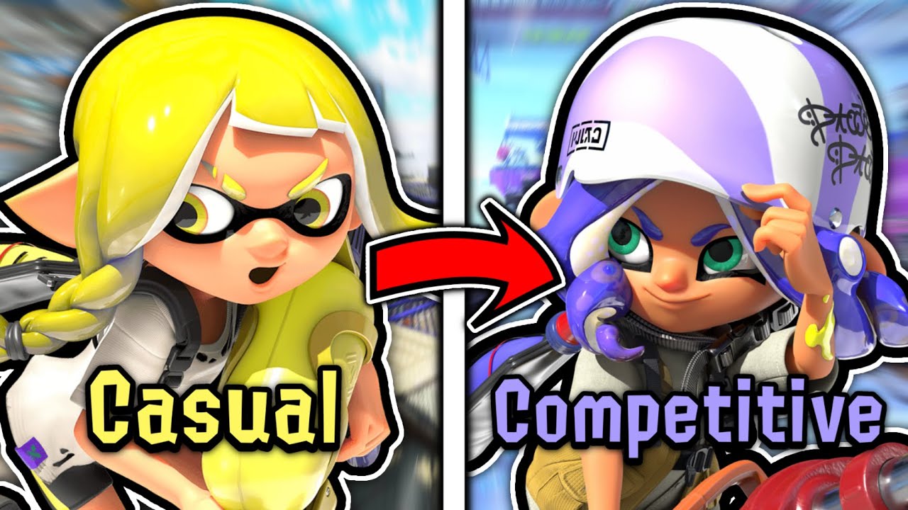 From CASUAL To COMPETITIVE Splatoon ft. @Zorconic @NubIthink - YouTube