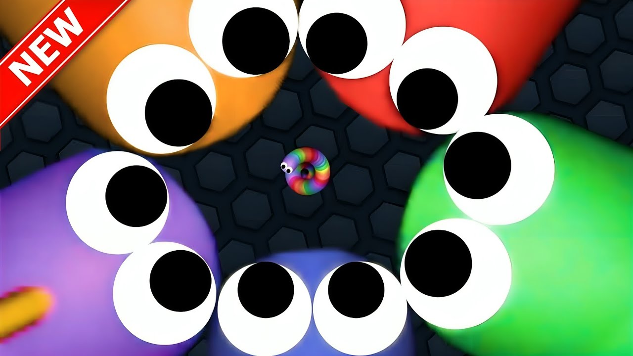 SLITHER.IO🐍 Best Scour WOW BIG Worms Slither Snake.io Top One In Lobby ...