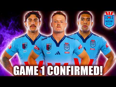 Mitchell Moses RULED OUT! 2026 NSW Blues OFFICIAL Game 1 Line-Up | State of Origin
