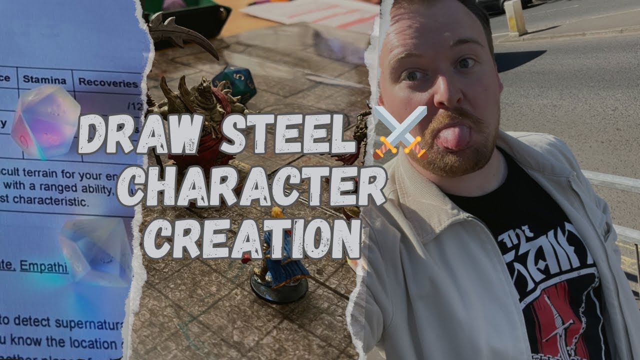 Draw Steel: The MCDM RPG - Character Creation - YouTube