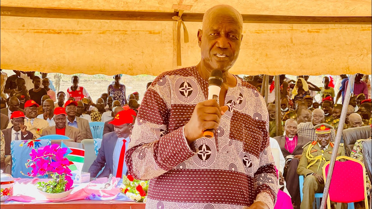 Gen. Kuol Manyang Juuk's Speech, During 16th May , Bor Town, Jonglei ...