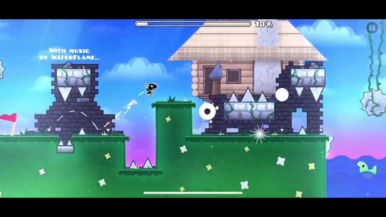 Glorious Fortress 100% easy demon gd - YouTube