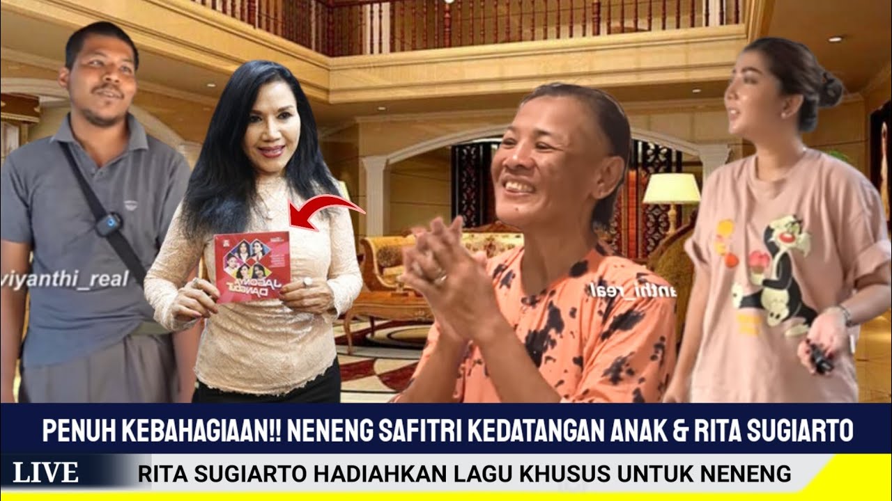 PENUH KEBAHAGIAAN!! rita sugiarto hadiahkan lagu khusus untuk neneng safitri - YouTube