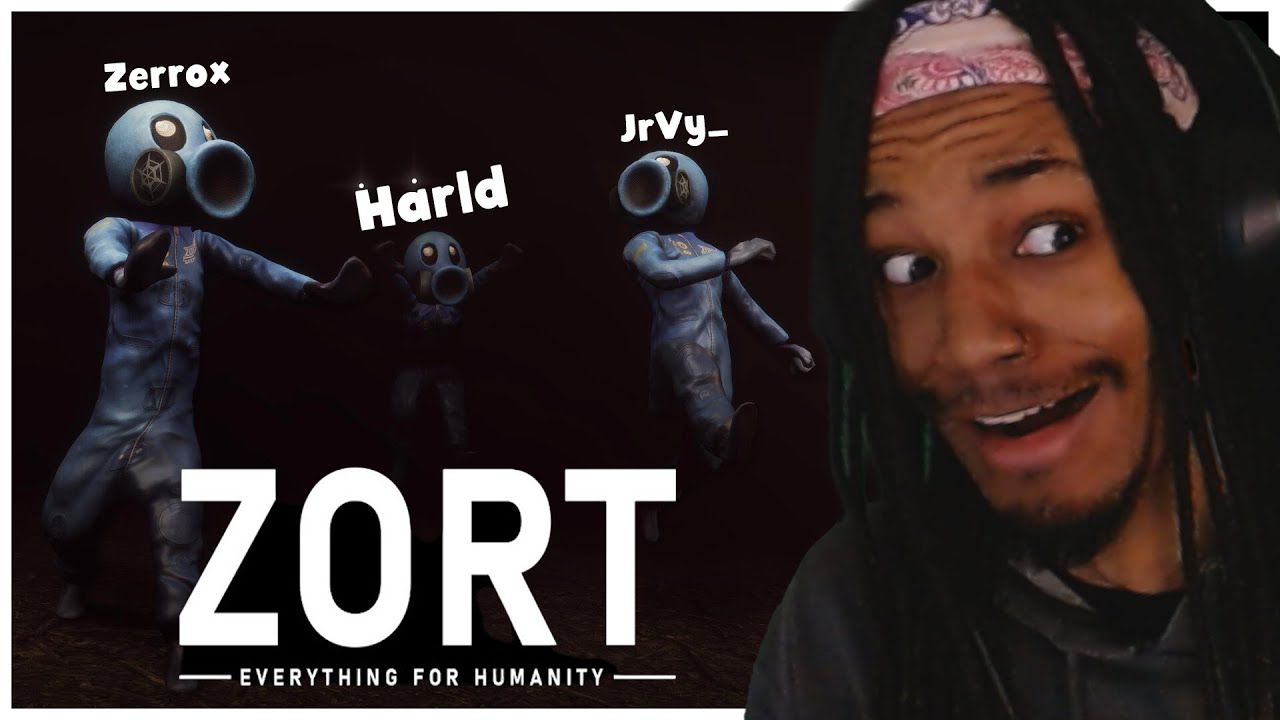 HORROR GAME WHERE YOU TWERK TO SURVIVE #zort [Chapter's 1 & 2] - YouTube