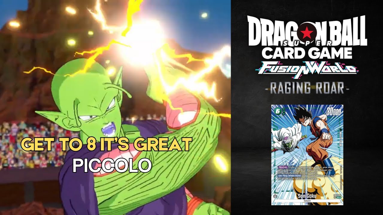 (Dragon Ball Super Card Game Fusion World) I'm not a Yoshi! Piccolo vs ...