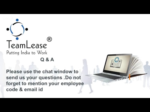 TeamLease Services Limited - Associates Virtual Town Hall - YouTube