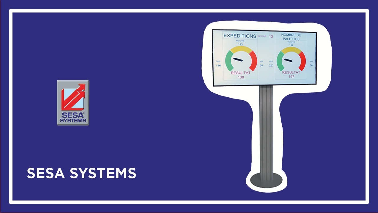 #20 E-LEAN BOARD (Ecran digital connecté) | Industrie 4.0 - YouTube
