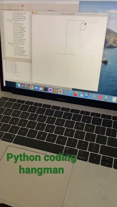 Python hangman #coding #python #programming #coder #technology #stem #engineering #tech #ai # ...