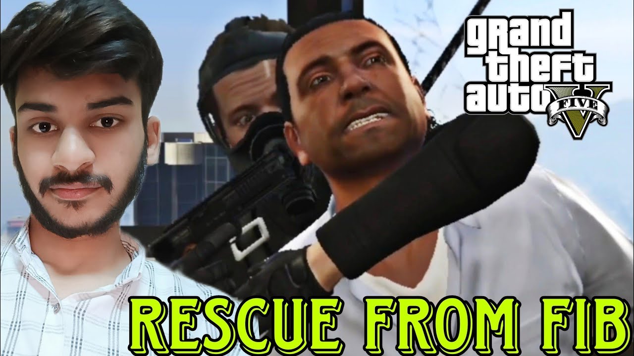 Rescue from FIB Tower | Three Company Mission | GTA 5 Gameplay | Shami ...