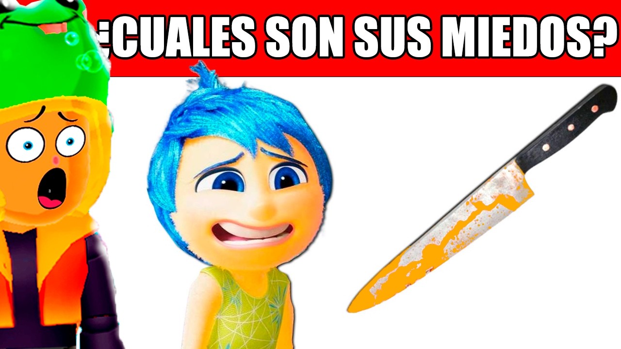 ¡LOS PERSONAJES de INTENSAMENTE 2 (LA PELICULA) y SUS MAYORES MIEDOS! 🐸 ...