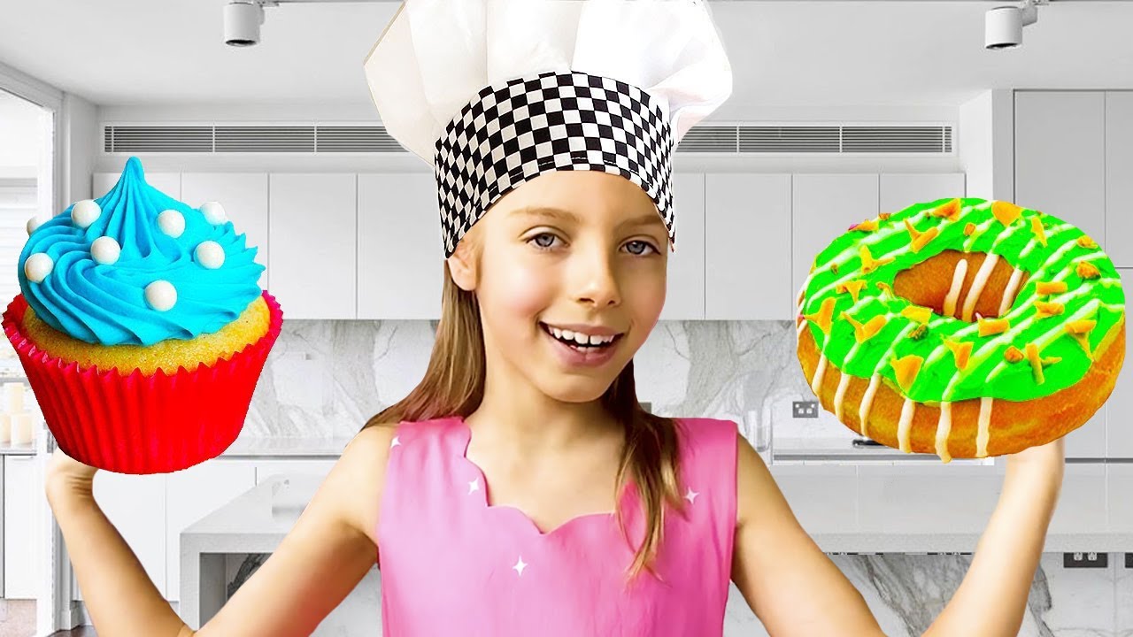 Diana Pretend Play Cooking with Kitchen Toys. Diana and her sisters are ...