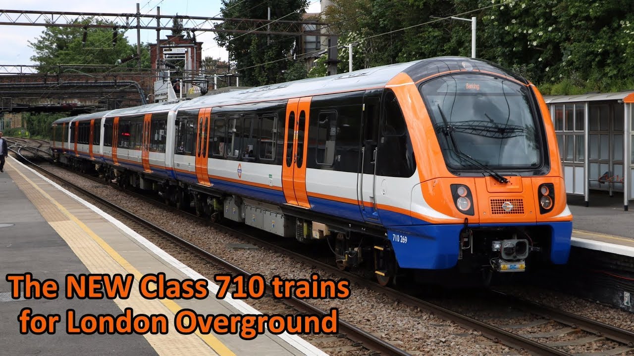 Introducing the NEW Class 710 trains for London Overground - YouTube