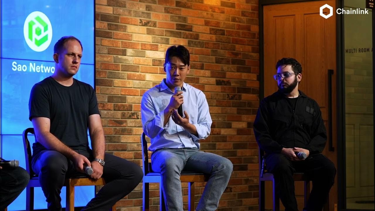 Chainlink BUILD Panel With ChainML, FilSwan, Golteum, Plexus, and SAO Network | KBW2023 - YouTube