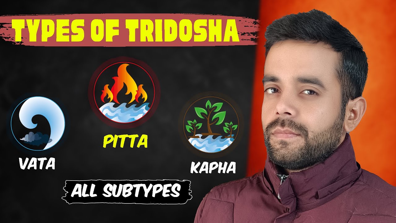 Sub Types Of Tridosha | Ayurveda Basics | Types of tridosha | Vata ...