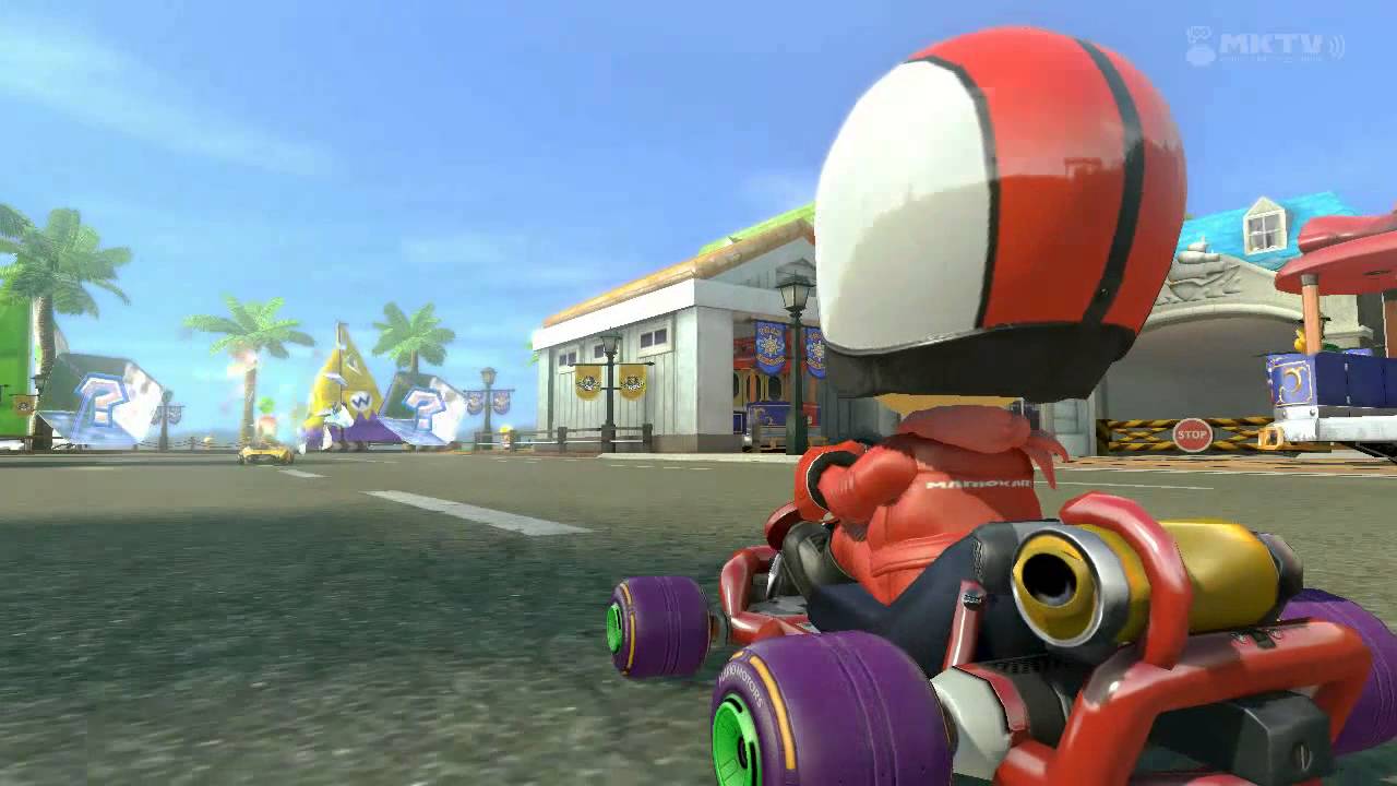 Wii U - Mario Kart 8 - Toad Harbor - YouTube
