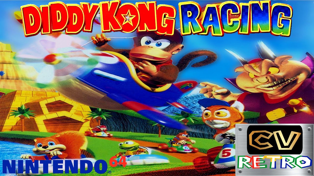 Diddy Kong Racing HD - Nintendo 64 Full Playthrough - YouTube