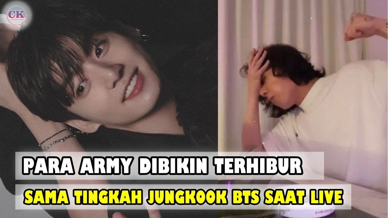 JUNGKOOK BTS MEMASAK MAKANAN DAN BERAKSI DRAMATIS SAAT LIVE MEMBUAT ...
