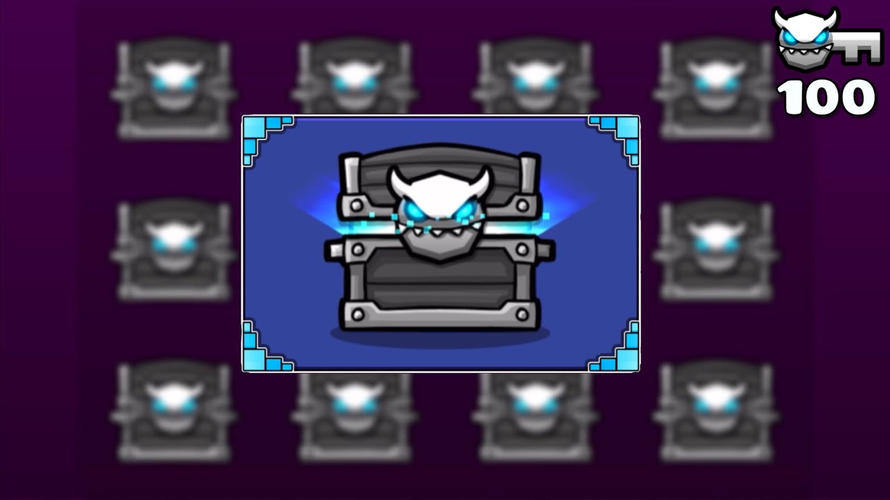 100 Chests | Geometry Dash 2.2 - YouTube