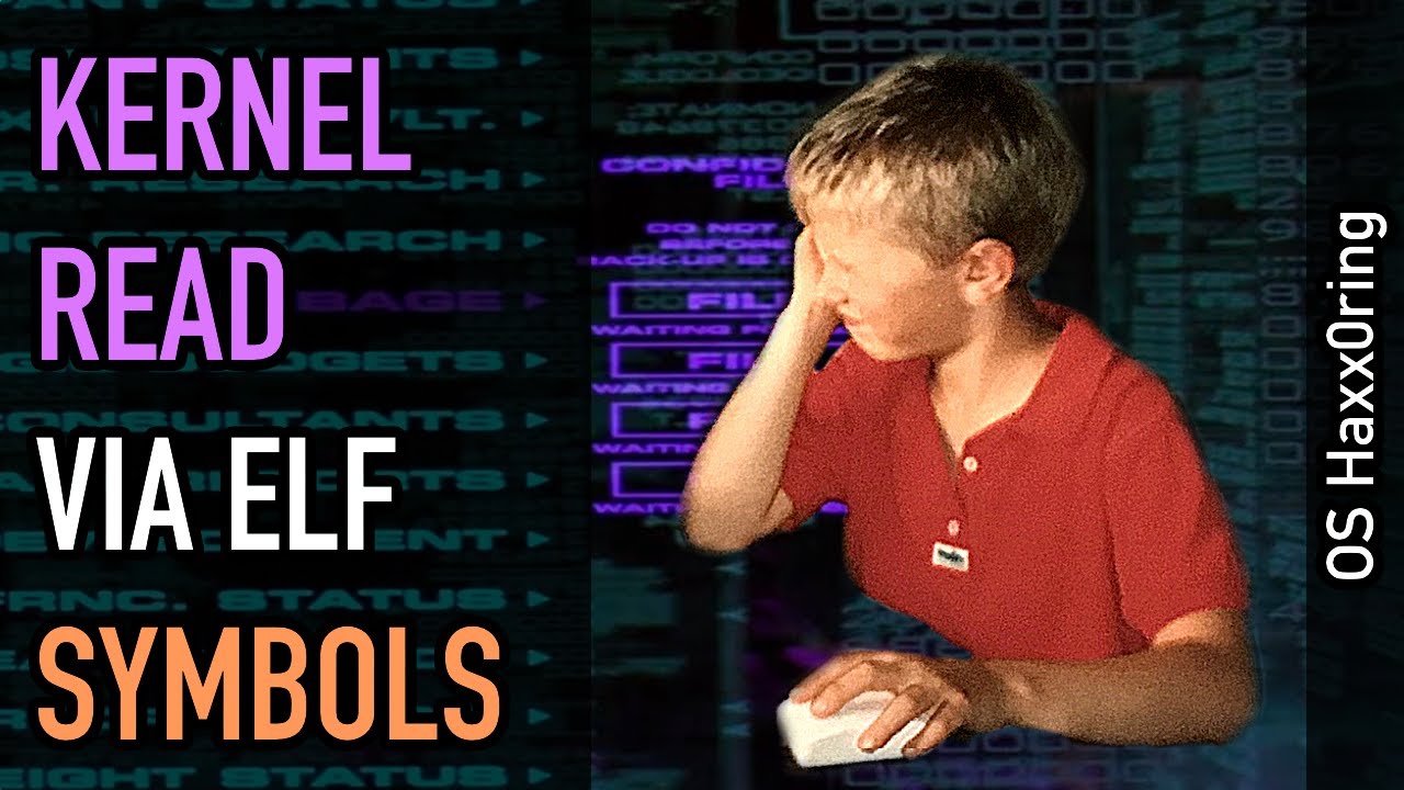OS hacking: Let's exploit ELF symbolication to read kernel memory! - YouTube