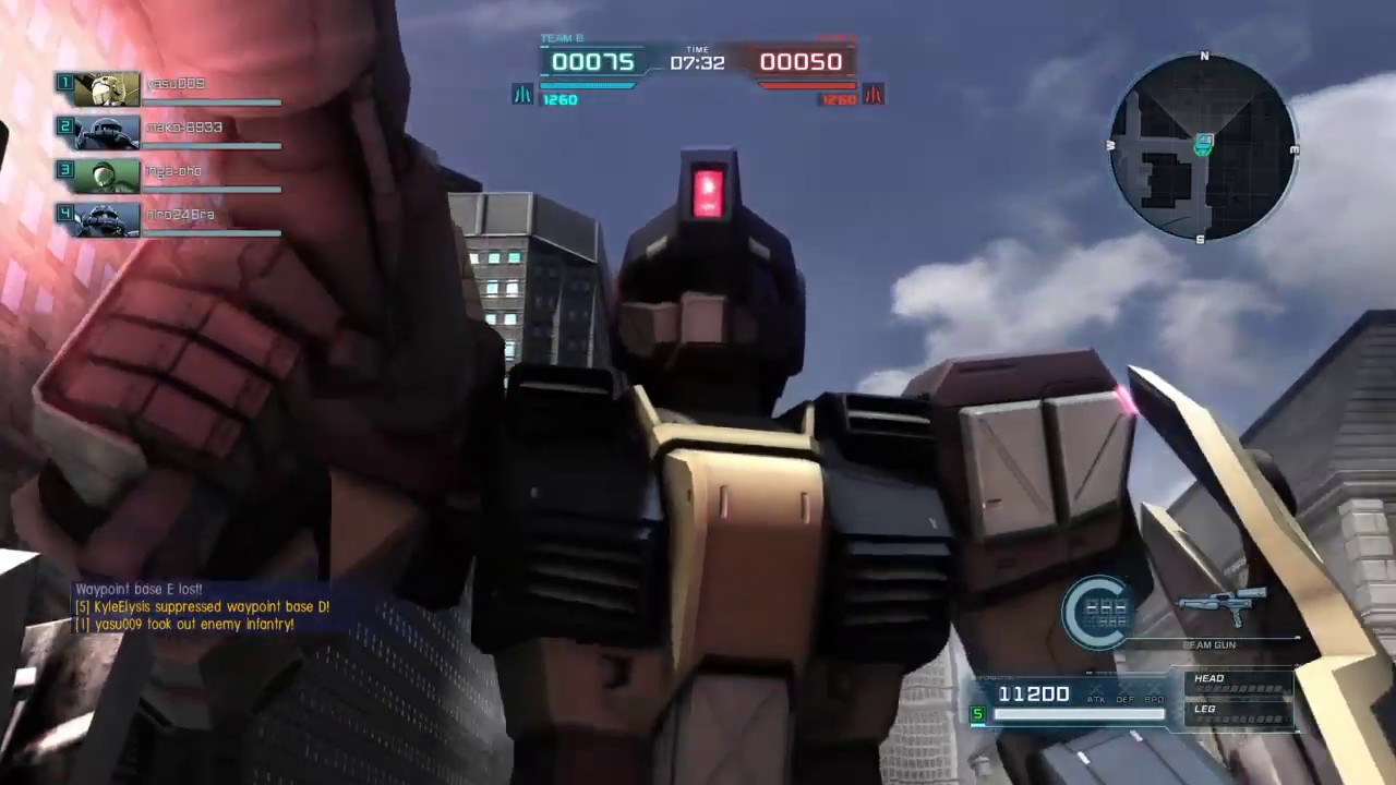 Armored GM w/ beam gun - MOBILE SUIT GUNDAM BATTLE OPERATION 2 - YouTube