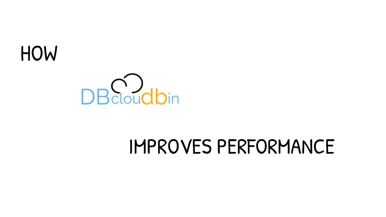 How DBcloudbin improves performance - YouTube